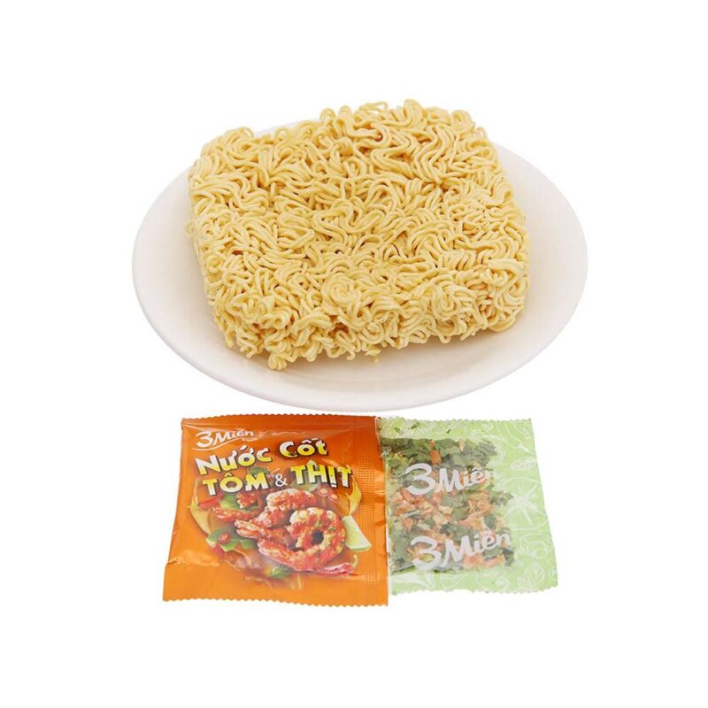 3 Mien Gold Thai Sour And Hot Shrimp Instant Noodles 75g – Davico vina ...